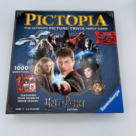 Pictopia | Games | Pictopia Harry Potter Edition Ravensburger Movie ...